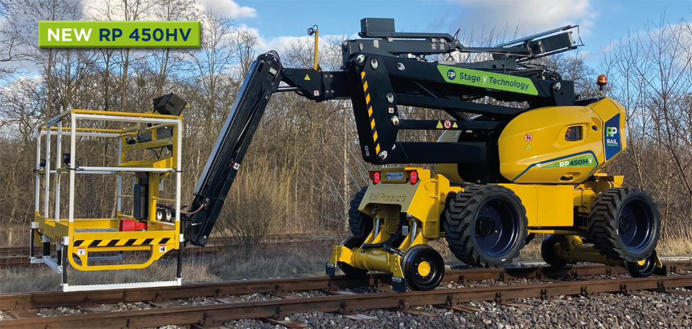 Rail Products Launches Four Greener MEWPs For 2022